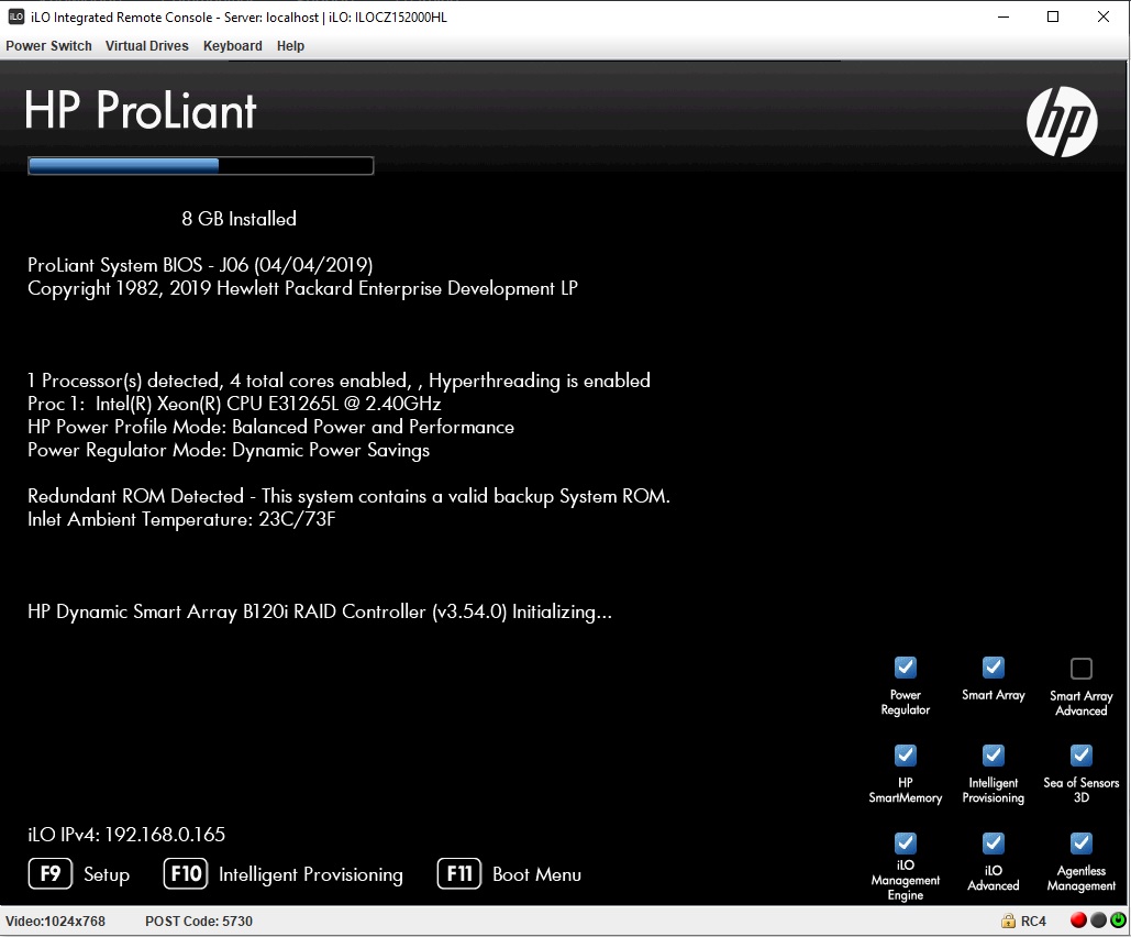 Installing ESXi 6.5 on HP Proliant MicroServer Gen 8 - Nuada IT